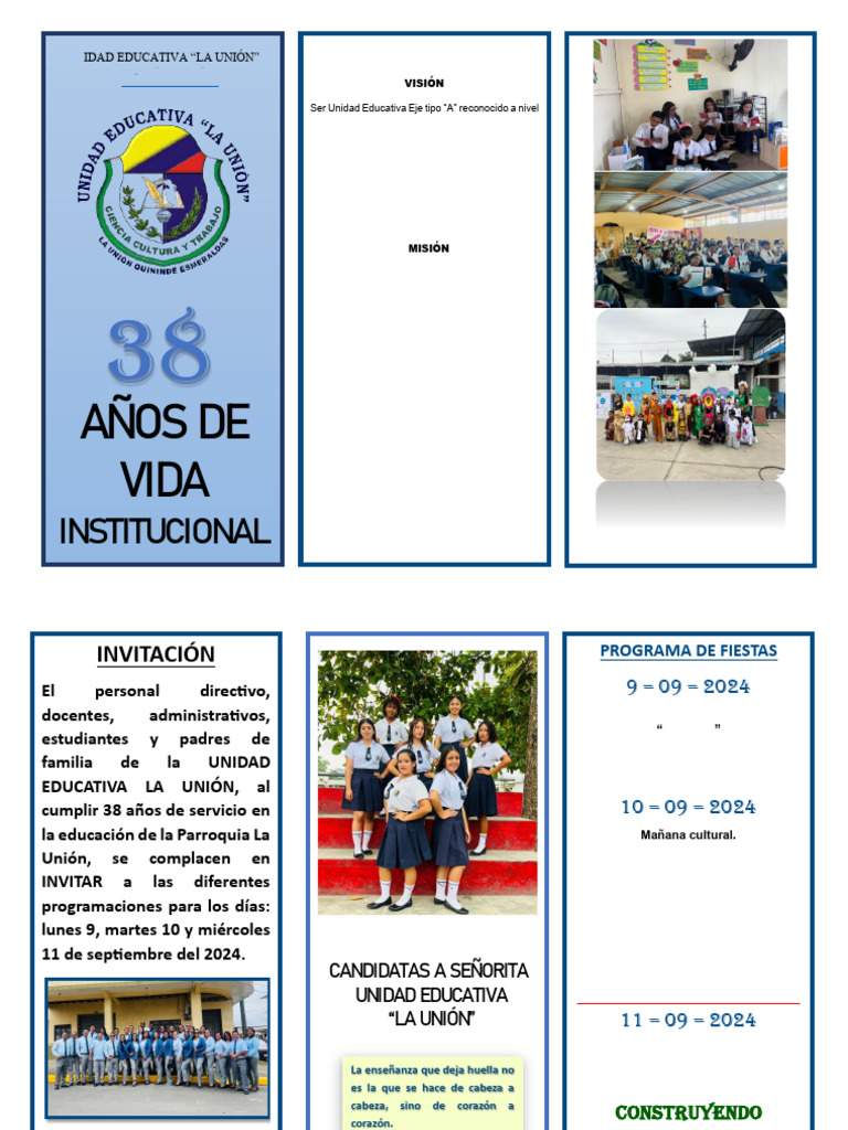 Programa de Fiestas 20244 | PDF | Maestros