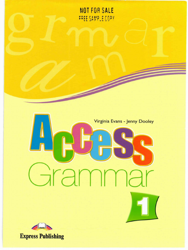 Access Grammar 1 | PDF