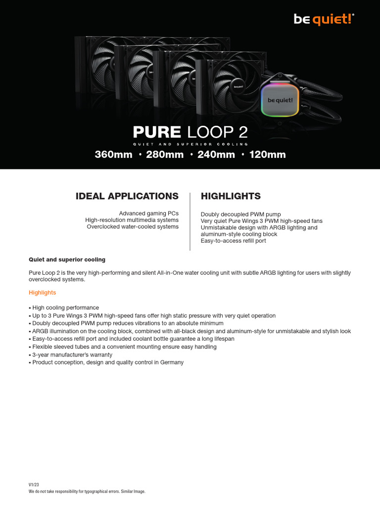 Pure Loop 2 Datasheet en | PDF