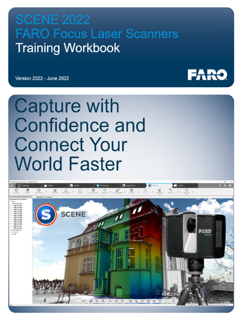 SCENE 2022 Training Manual - EN-Jun22.PDF - FARO | PDF