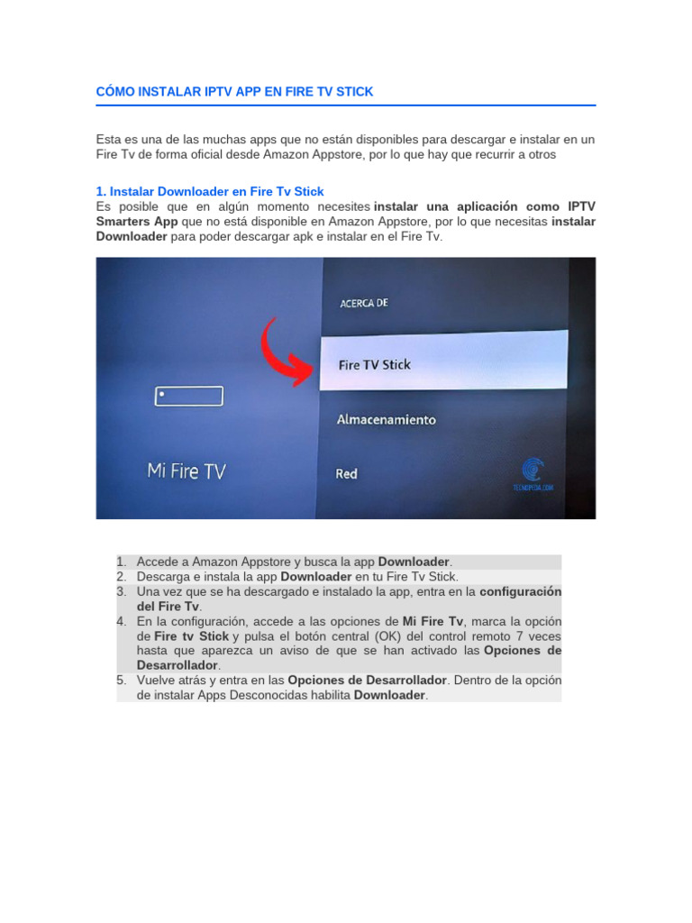 CÓMO INSTALAR APP Por Downloader Cineplay | PDF