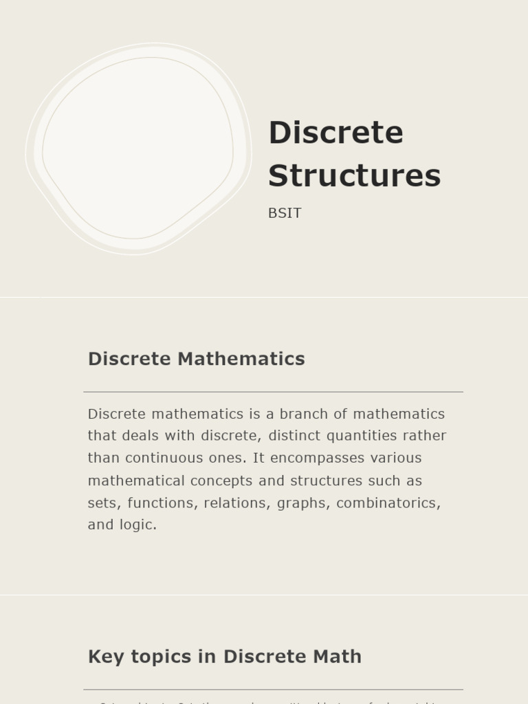 Discrete Structures-PPT-Midterm | PDF
