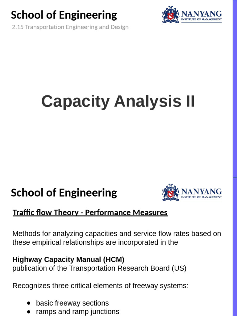 10 Capacity Analysis II | PDF