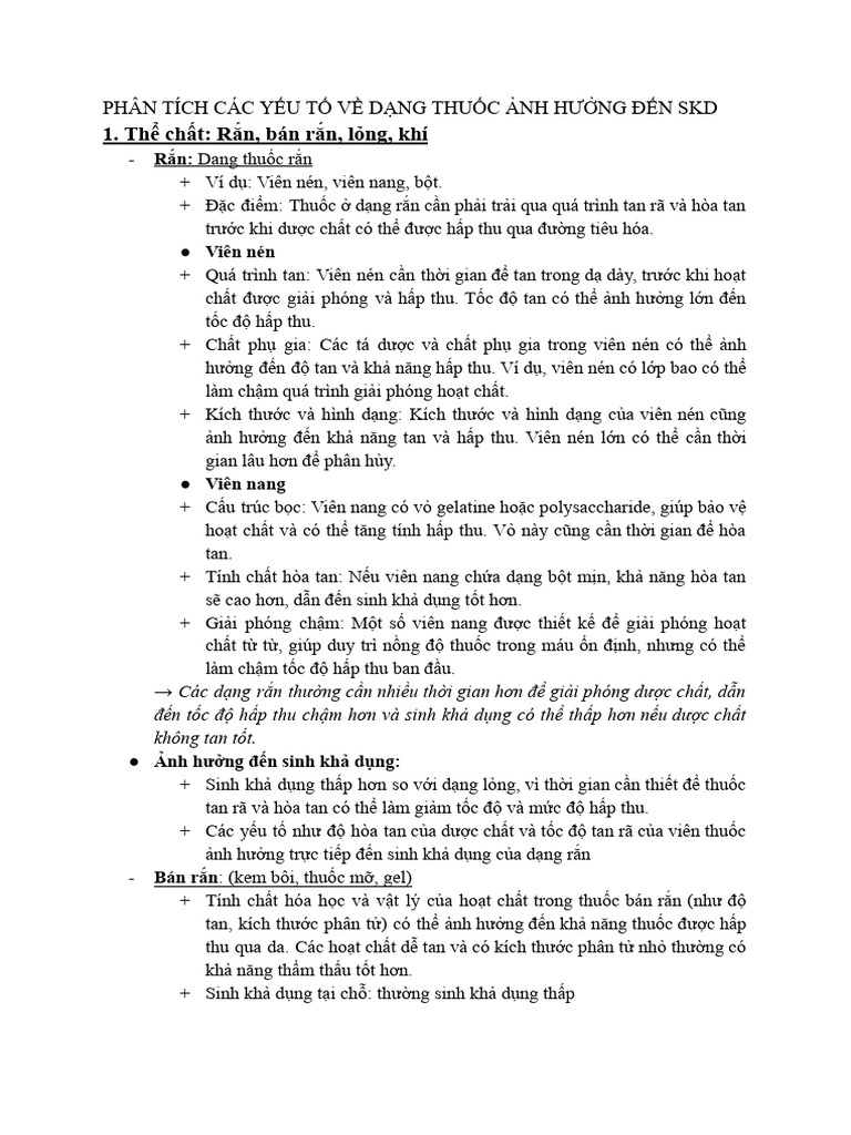 BÀI TẬP NHÓM TH3 BÀO CHẾ | PDF