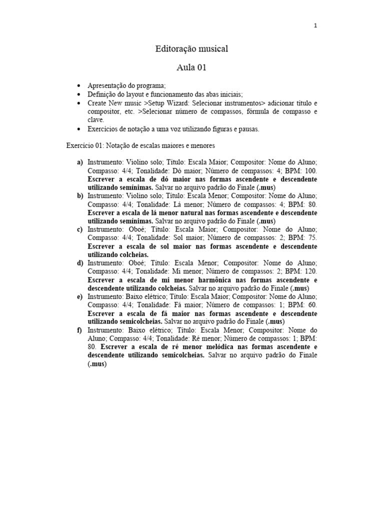 Aula 01 | PDF