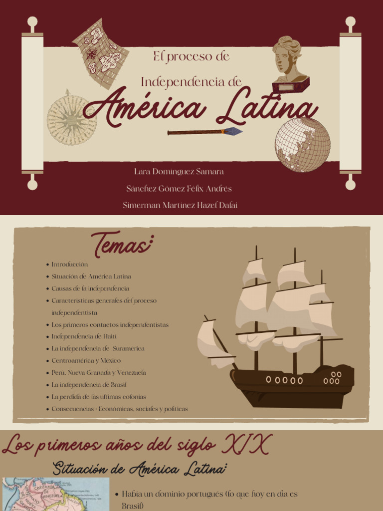 Independencia de América Latina - 20240914 - 215750 - 0000 | PDF ...