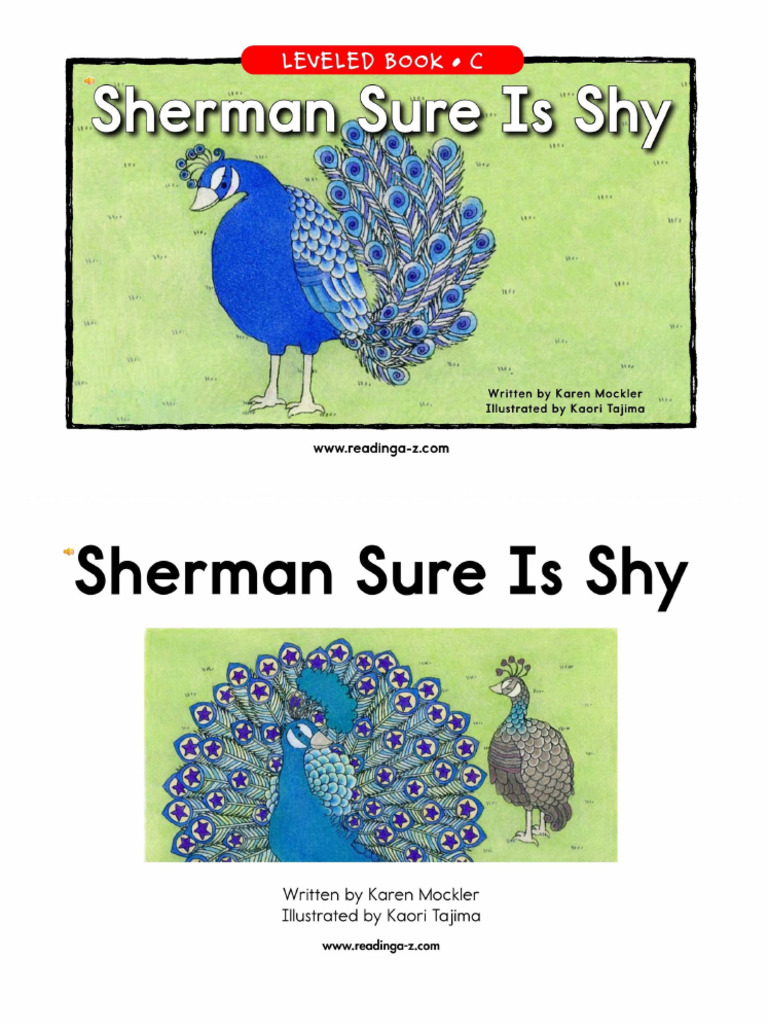 Sherman Sure Is Shy | PDF