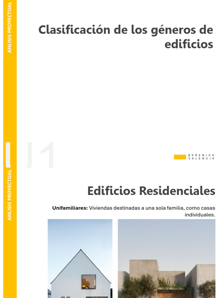 Ap - Clasificacion de Los Edificios | PDF