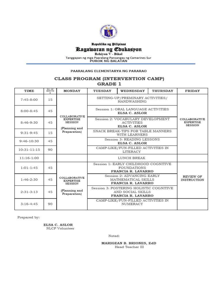 class-program | PDF