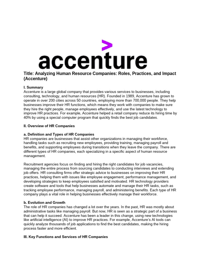 ACCENTURE | PDF