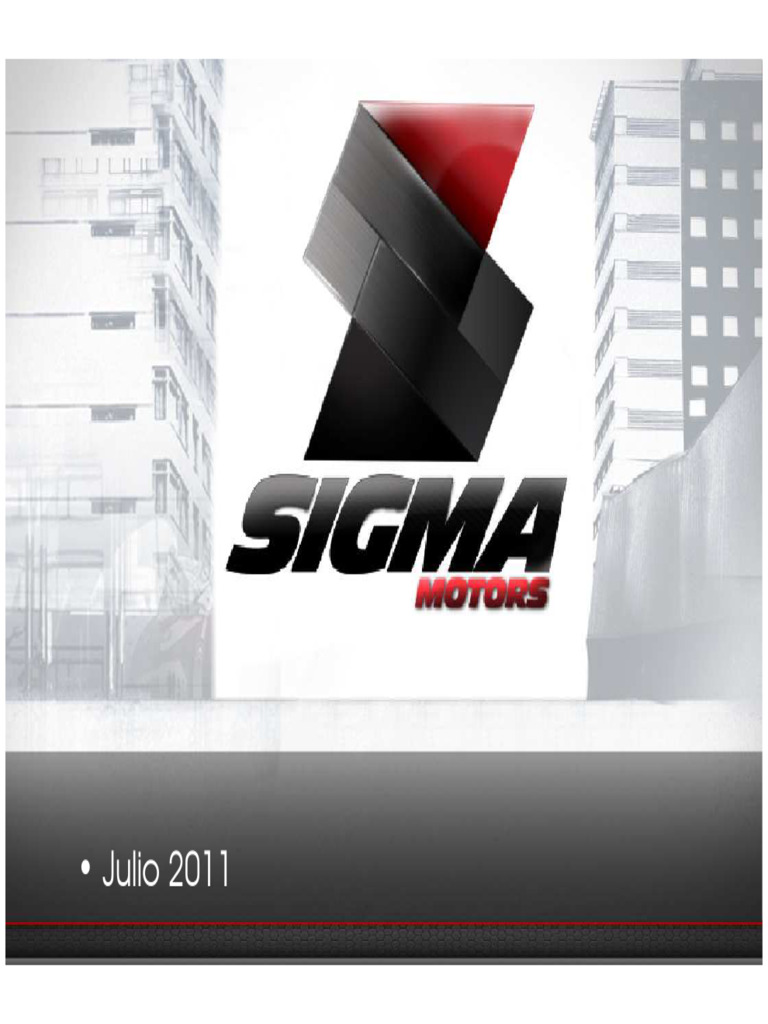 Sigma 2011 | PDF