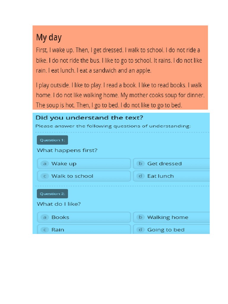 My Day | PDF