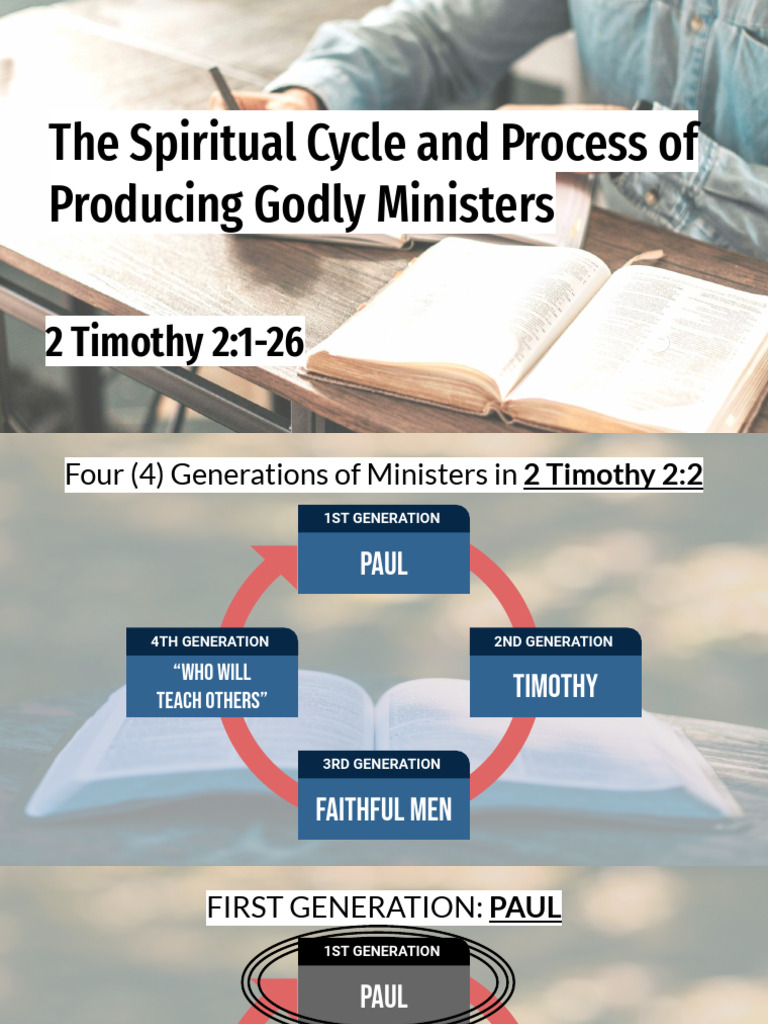 The Spiritual Cycle and Process of Producing Godly Ministers | PDF