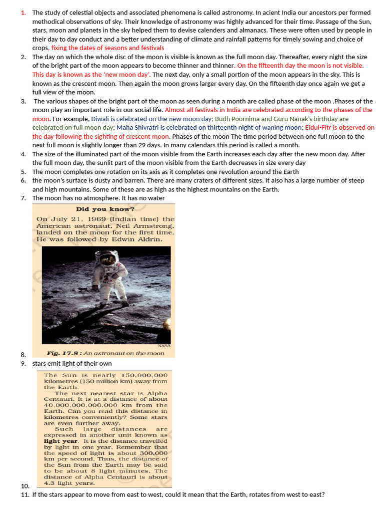 The Study of Celestial Objects and Associated Phenomena Is Called ...