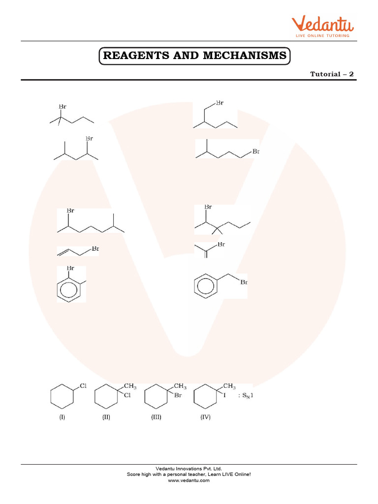 Reagents and Mechanisms-T-2 | PDF