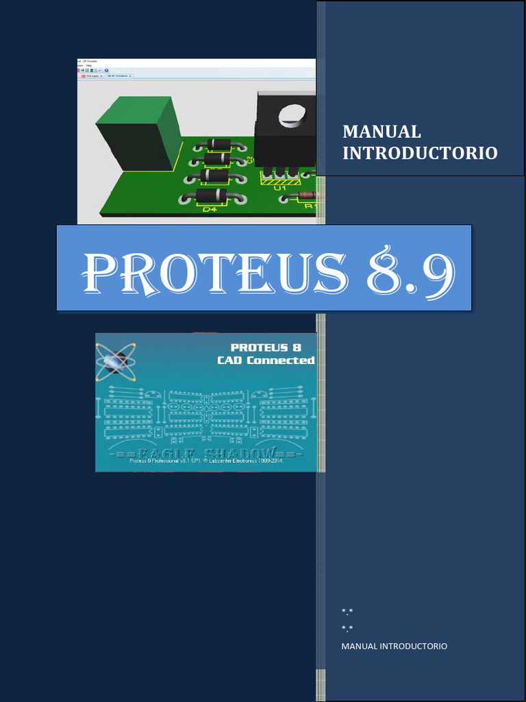 Manual Introductorio - Proteus | PDF | Red eléctrica | Amplificador operacional