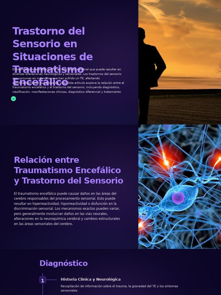 Trastorno Del Sensorio en Situaciones de Traumatismo Encefálico | PDF