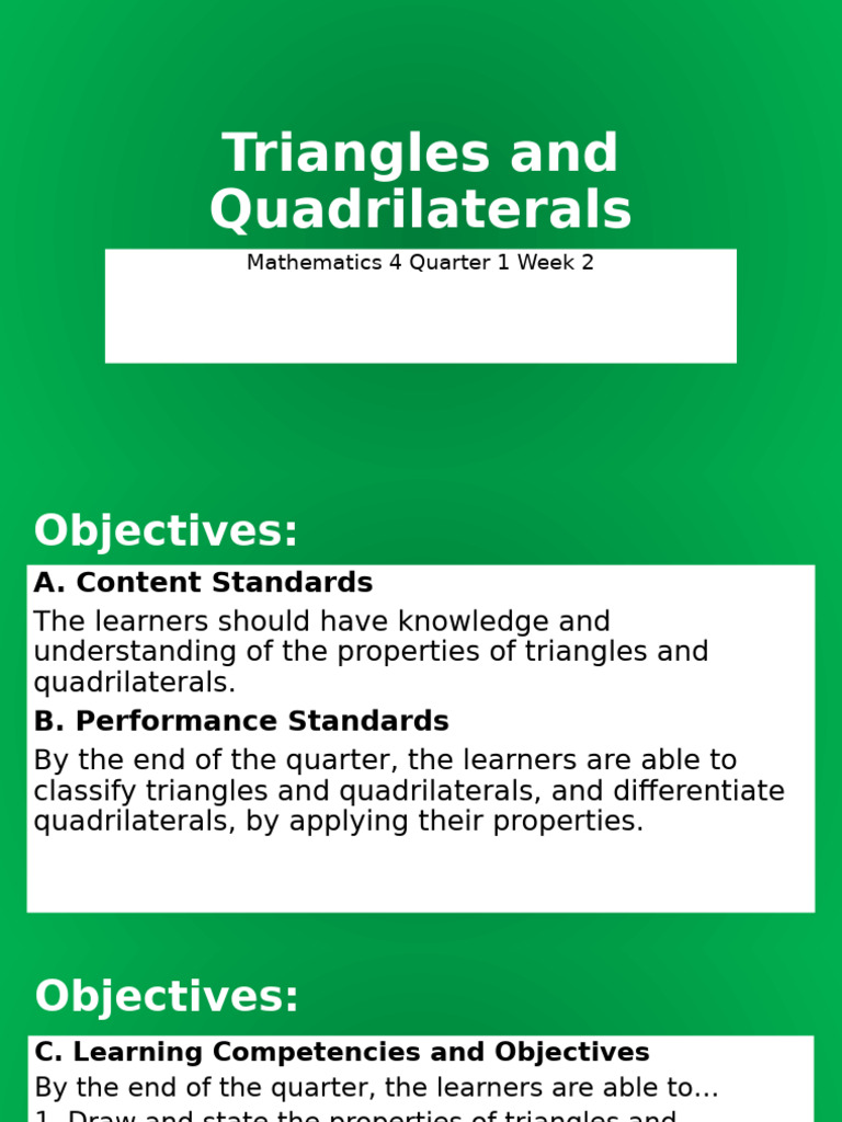 Q1 PPT Mathematics 4 Lesson 2 Week 2 | PDF