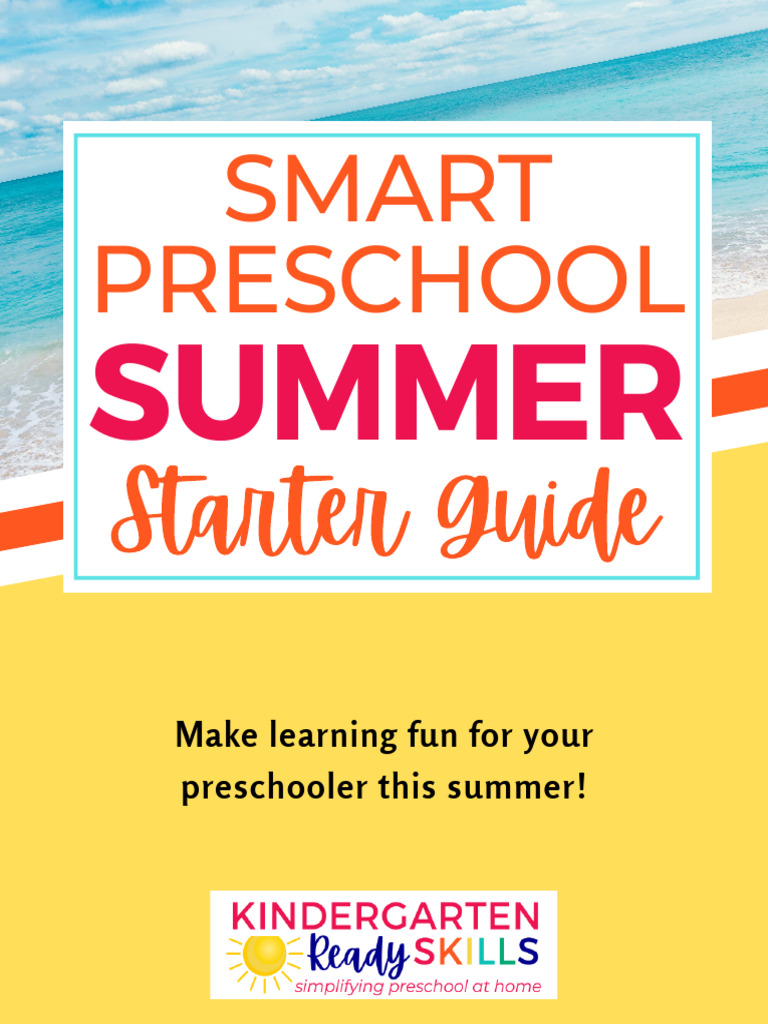 Smart Preschool Summer Starter Guide | PDF