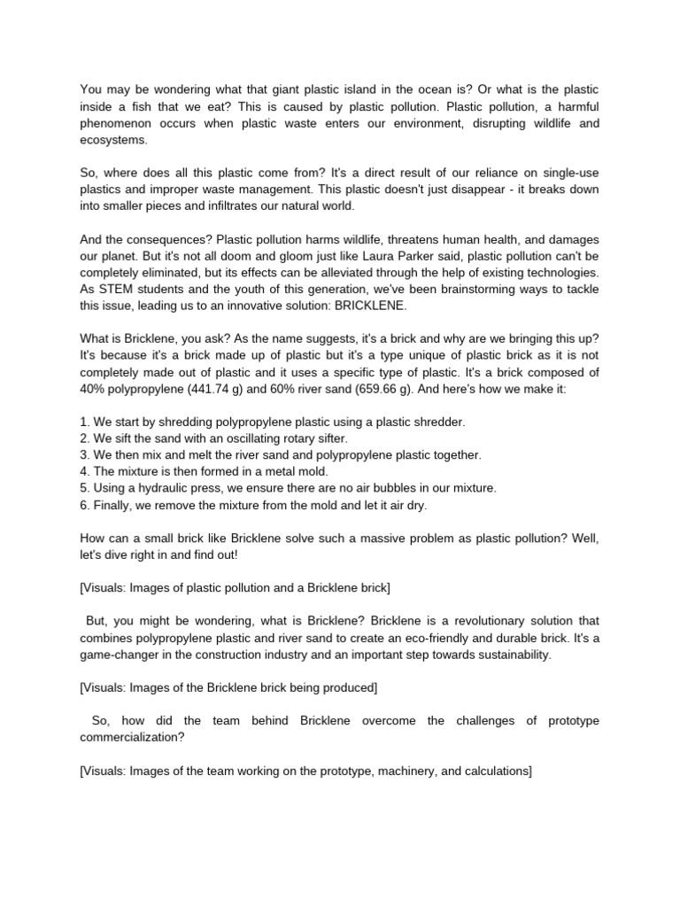 Outline - Script | PDF