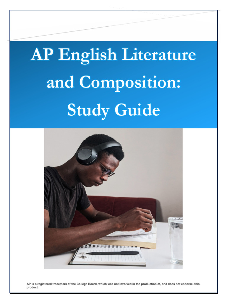 AP English Literature and Composition Study Guide | PDF | Poetry | Classics