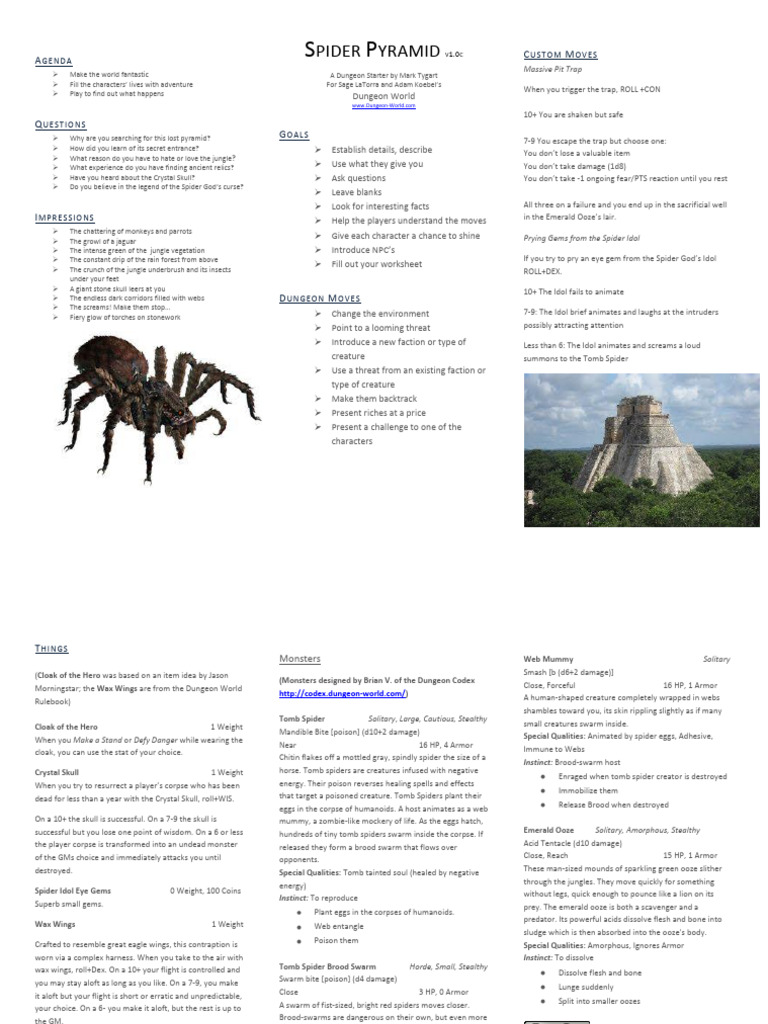 Spider Pyramid | PDF