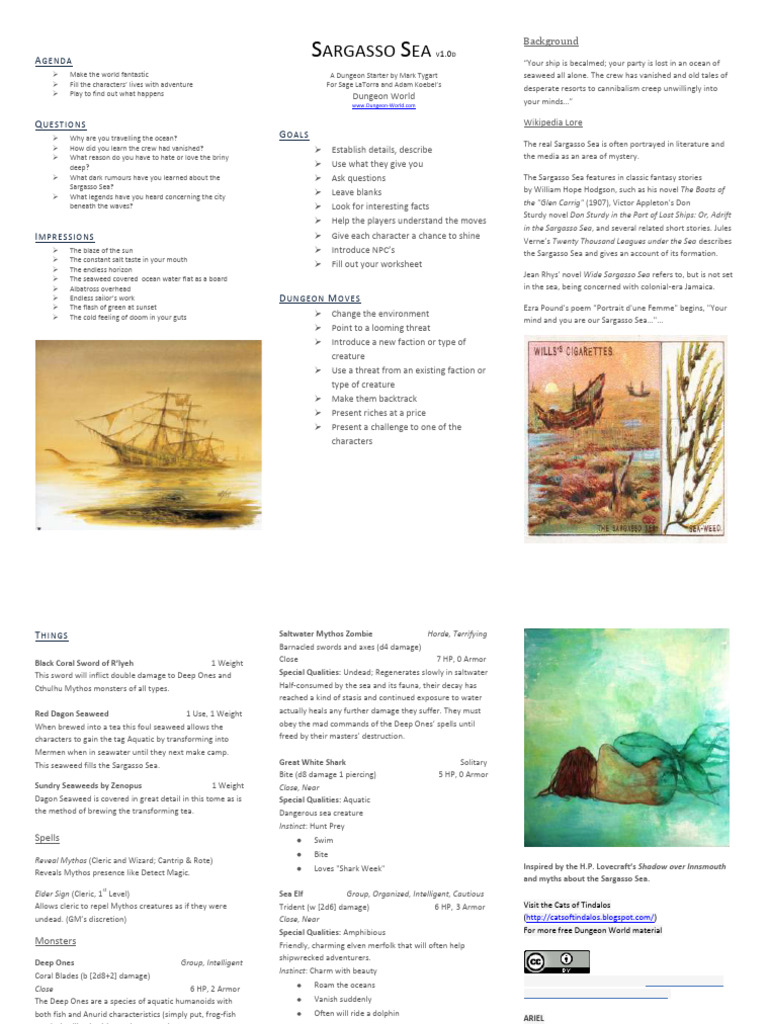 Sargasso Sea | PDF