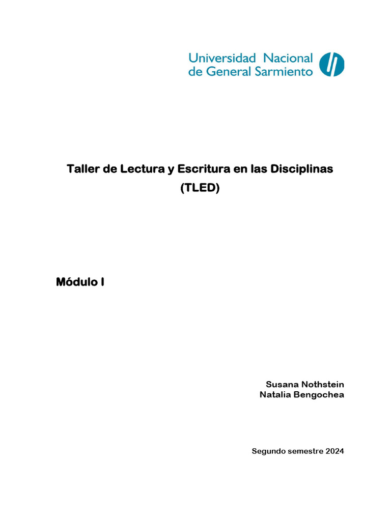 Módulo I Tled | PDF