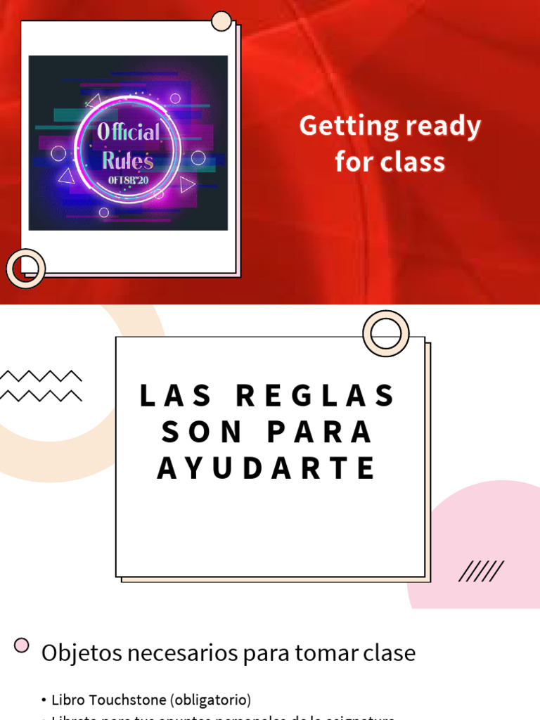 Rules Virtual Classes Pdf