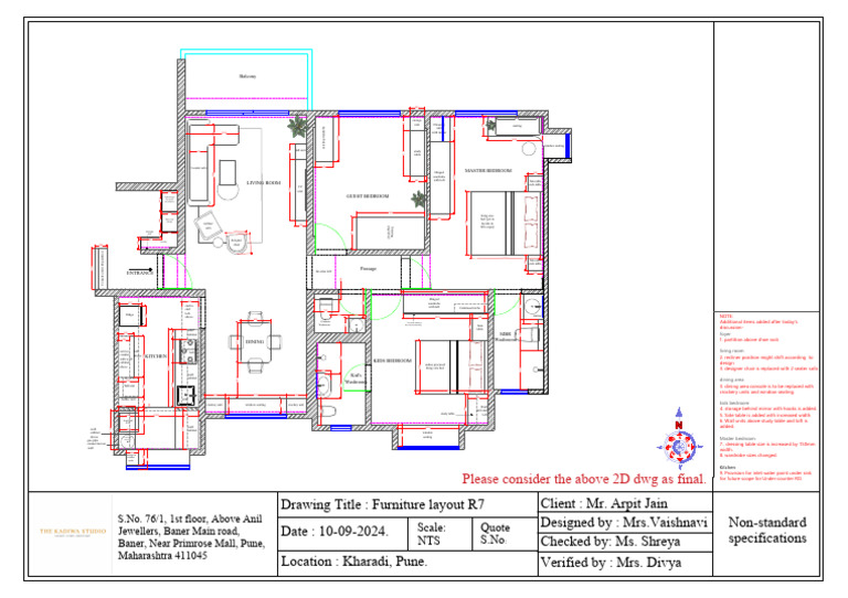 KS Furniture Layout R7 Mr.arpit | PDF