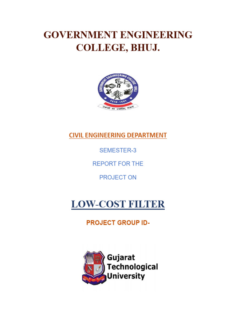 GOVERNMENT ENGINEERING COLLEGE Filter | PDF