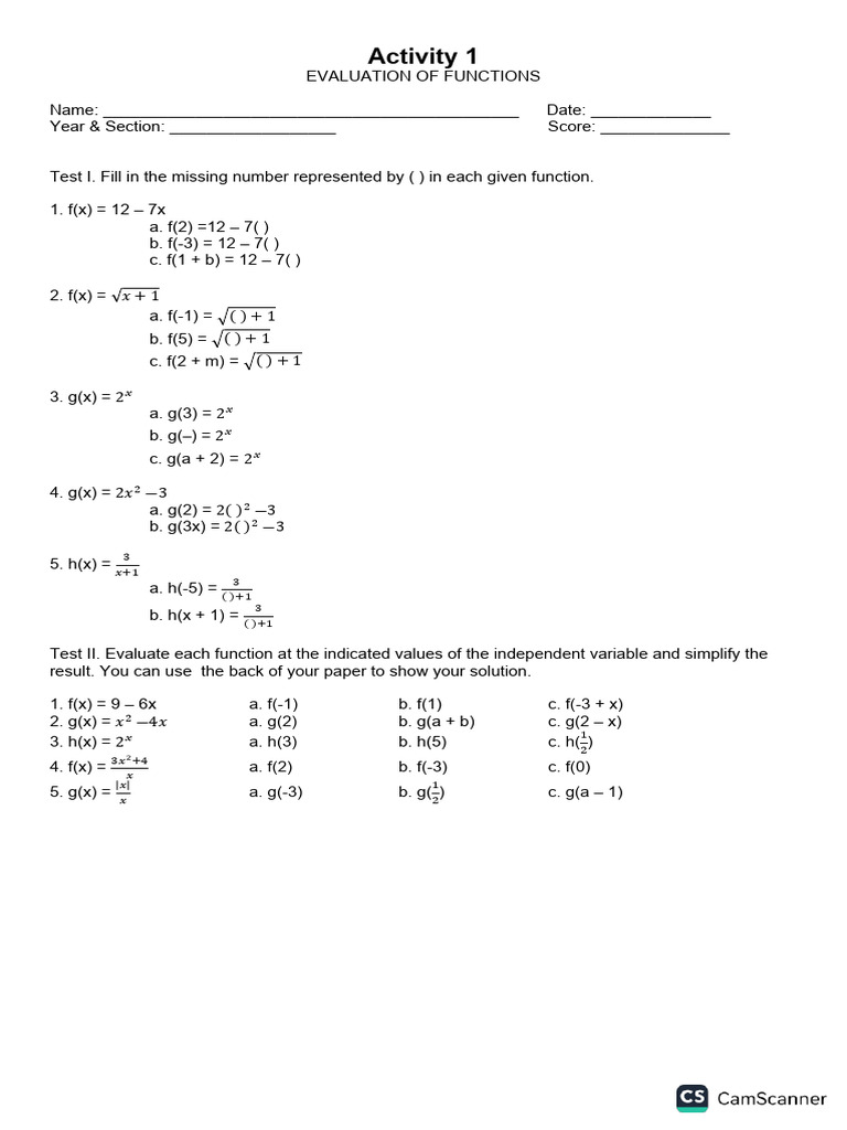 Genmath Activity1 | PDF