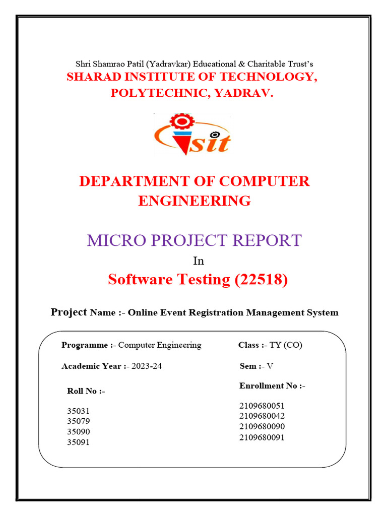 Ste Project Report | PDF