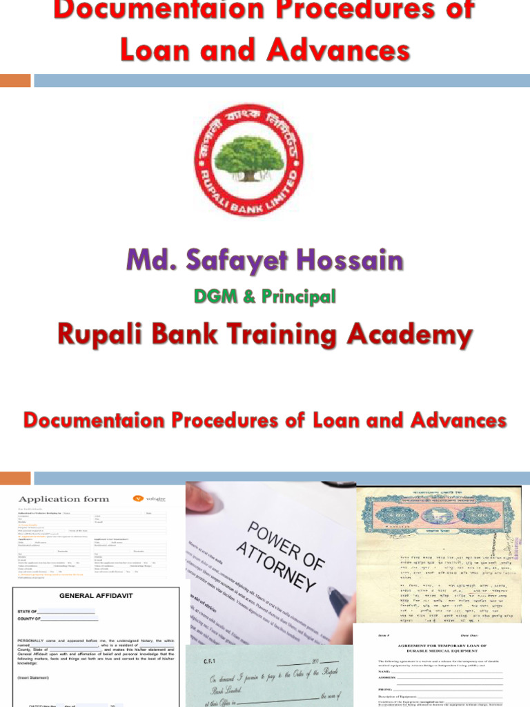 Loan Documentation | PDF