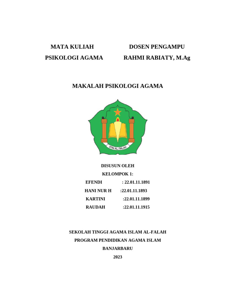 Makalah Kel 1 | PDF
