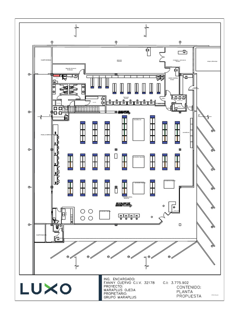 Planta Baja Propuesta Modificada Padel Pdf