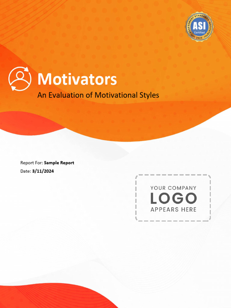 Report Sample Motivators | PDF | Validity (Statistics) | Motivation