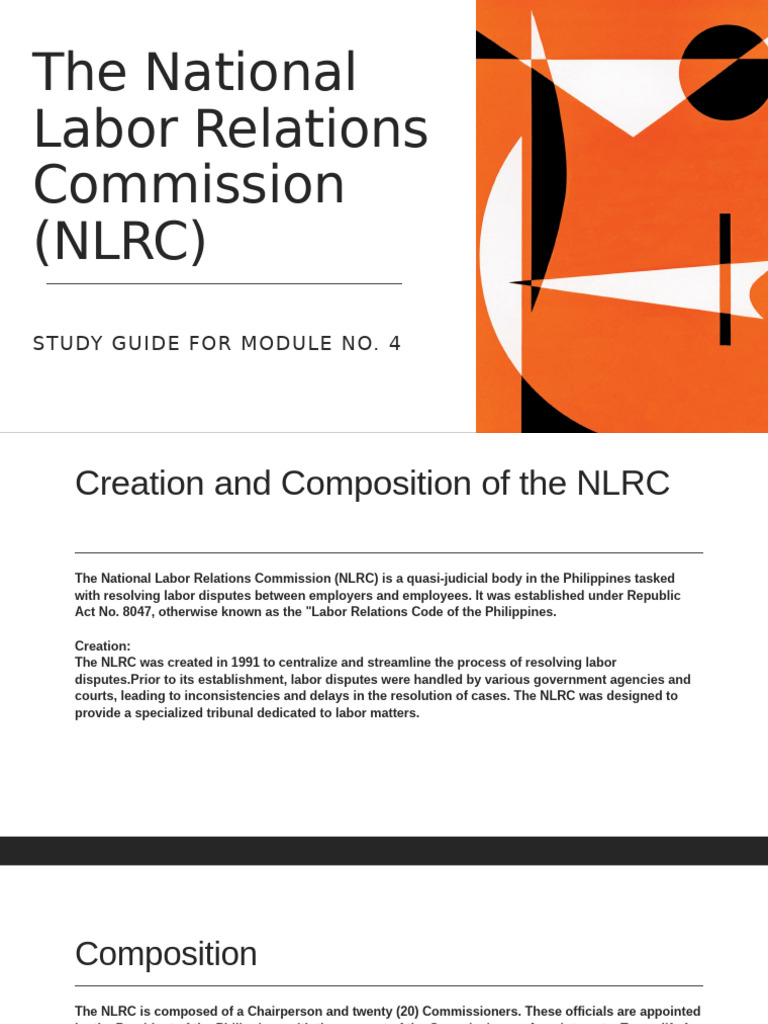 The National Labor Relations Commission (NLRC) | PDF