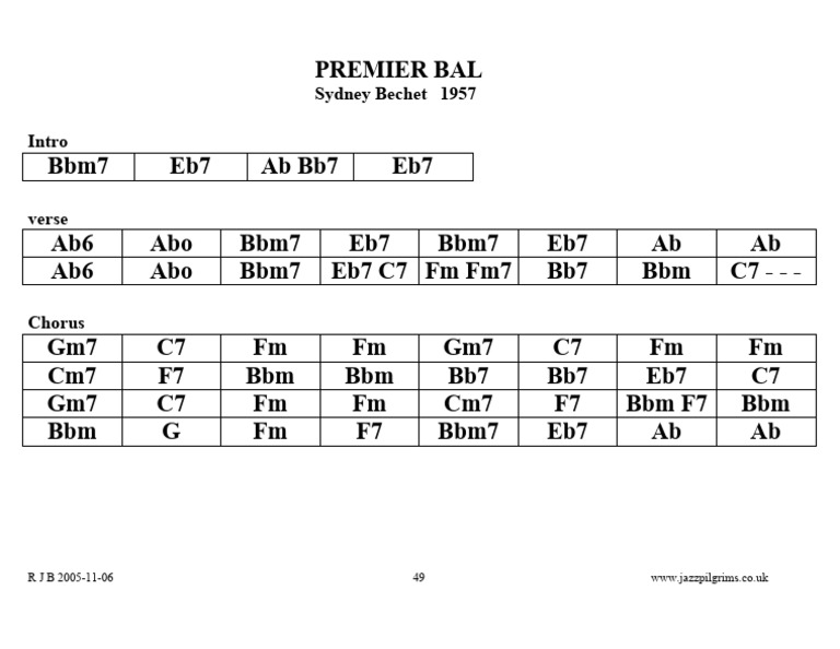 Premier Bal | PDF