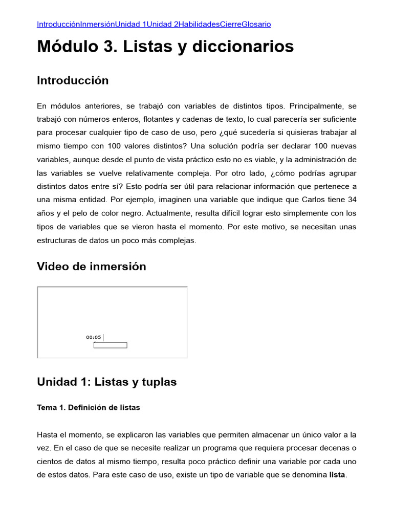 Scripting - Modulo3 ESP | PDF