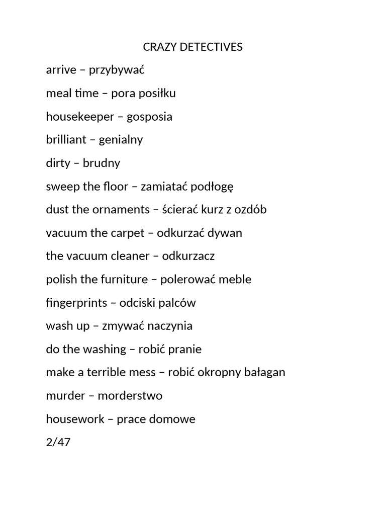 Crazy Detectives | PDF