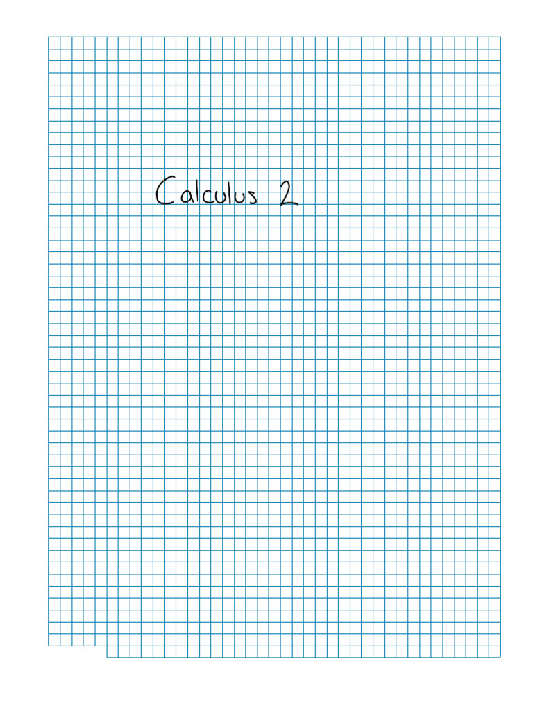 Calculus 2 Notes | PDF