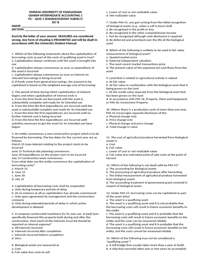 Gen009 P2 Q2 Set B K | PDF