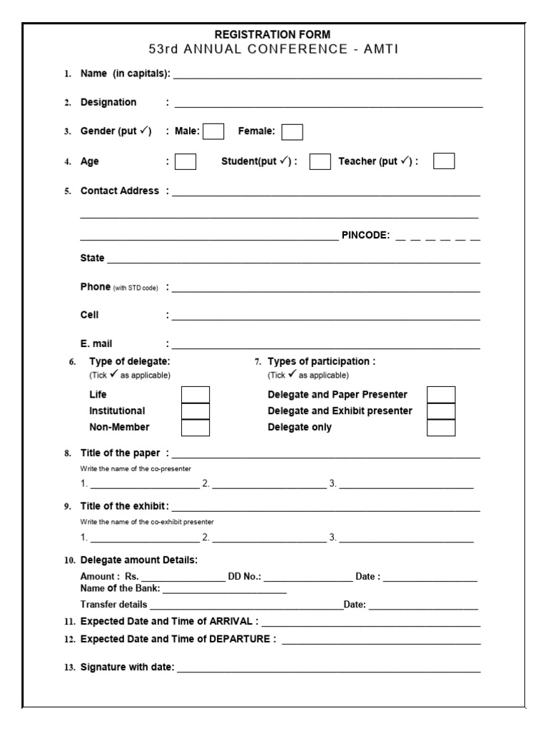 application_for_conference | PDF