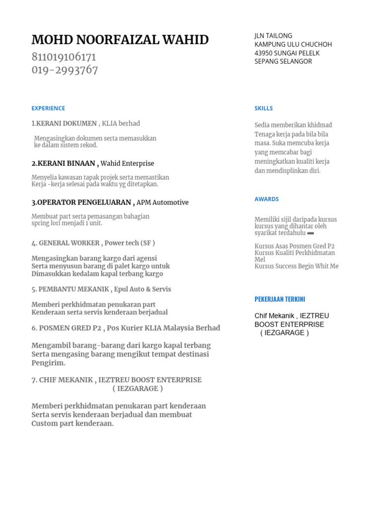 Resume (1) | PDF