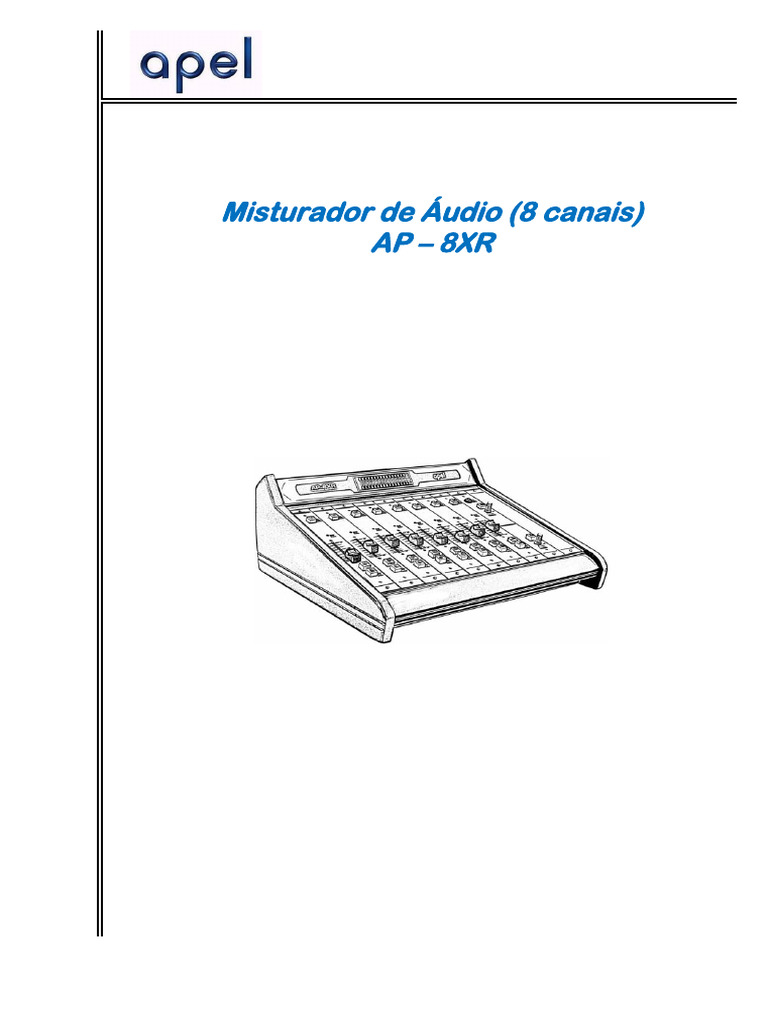 AP-8xr Manual Com Esquema | PDF