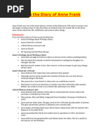 From the Diary of Anne Frank class 10 ncert | PDF | Anne Frank