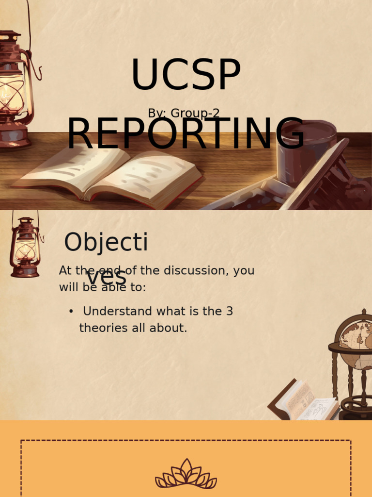 Ucsp Ppt Reporting | PDF | Feminism | Gender Studies