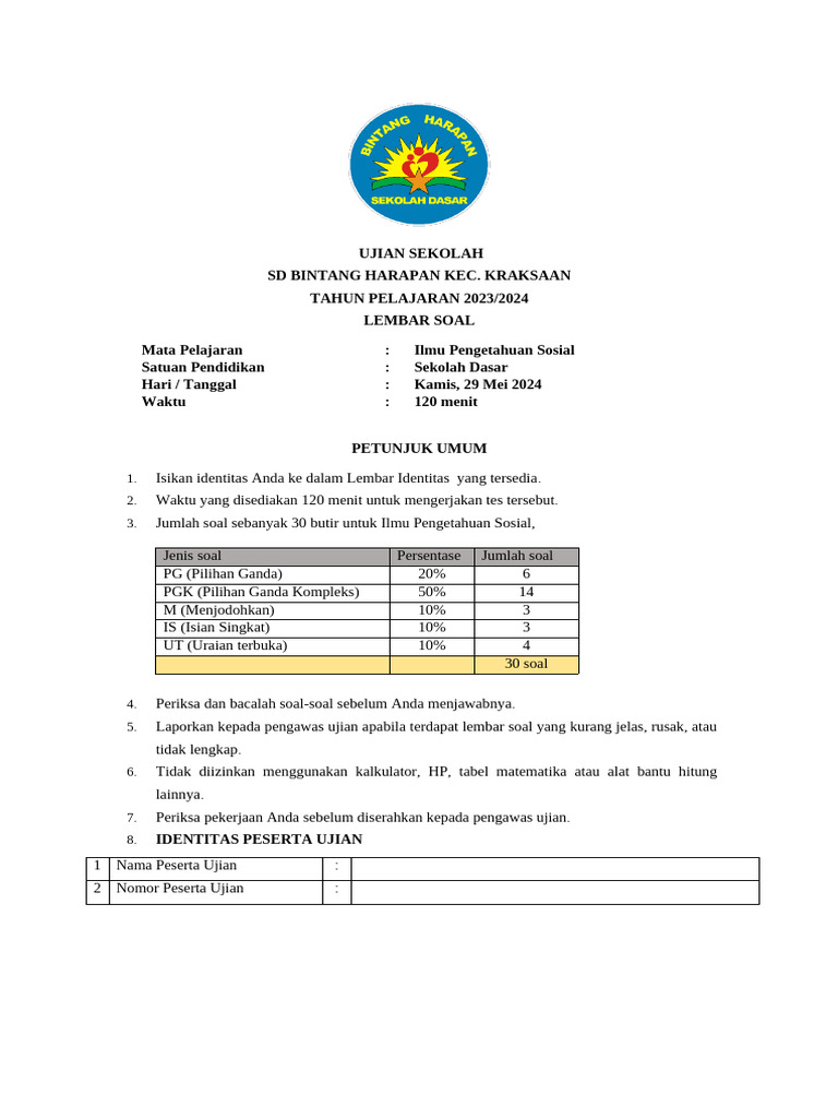 USP IPS 2023 Nike Jawaban | PDF
