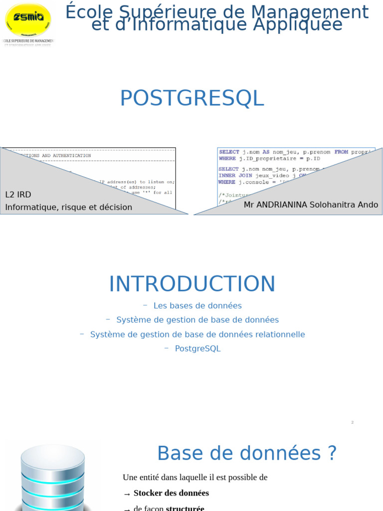 PostgreSQL - 2024 | PDF